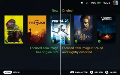 No Focused Library Item Scale
